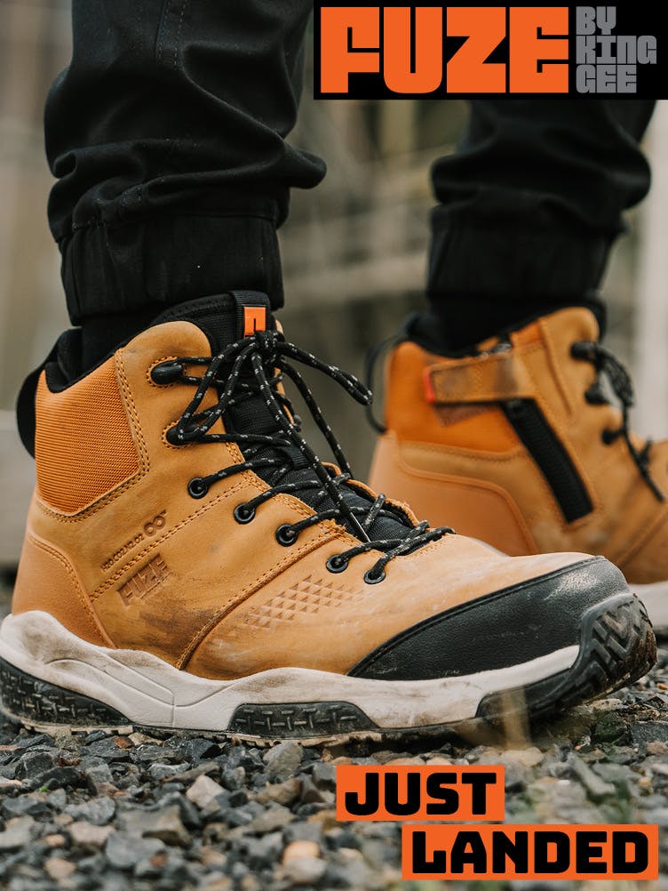 Fuze by King Gee | FUZE Work Boots | Totally Workwear - Totally Workwear